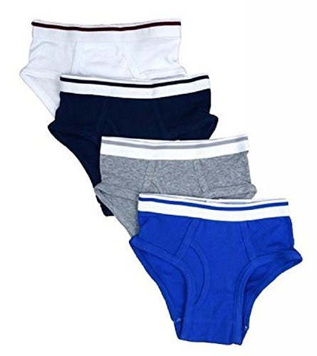 Practical Great Quality Boys Briefs 100% Cotton Assorted Colors 4-pack ...